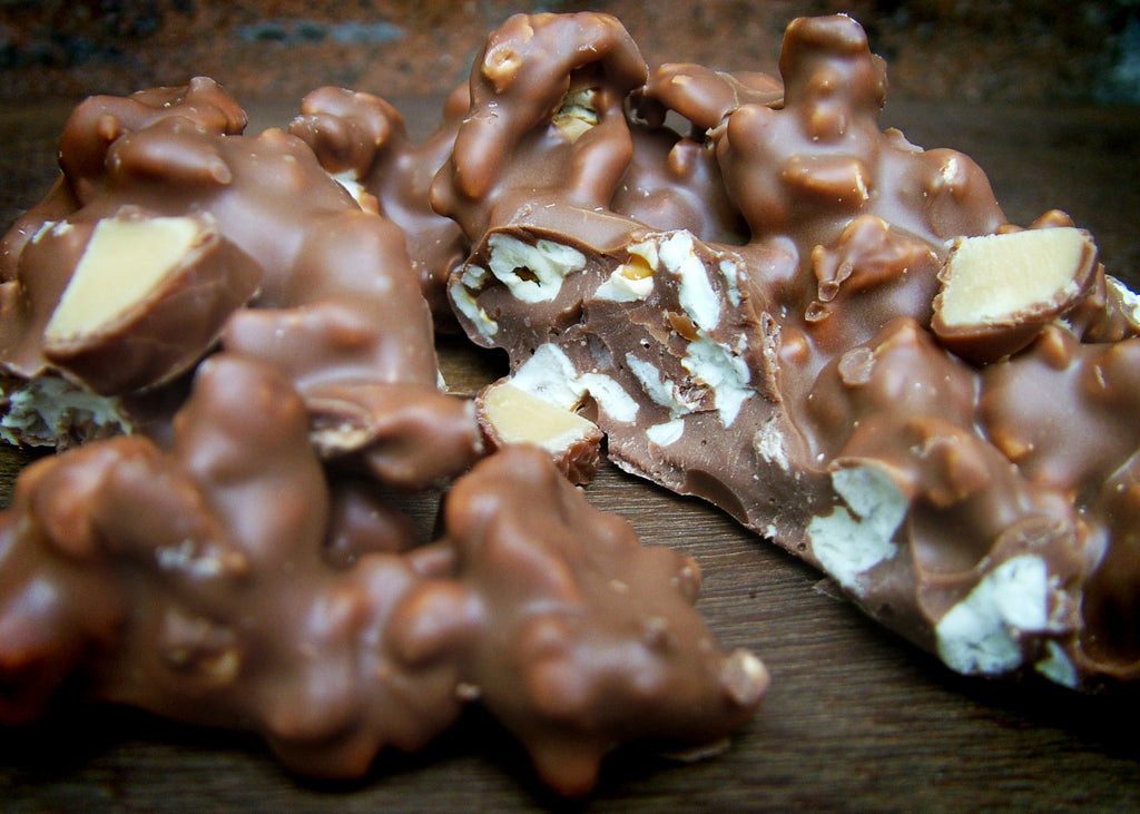 Milk Chocolate Popcorn & Fudge Chunks – Chocally