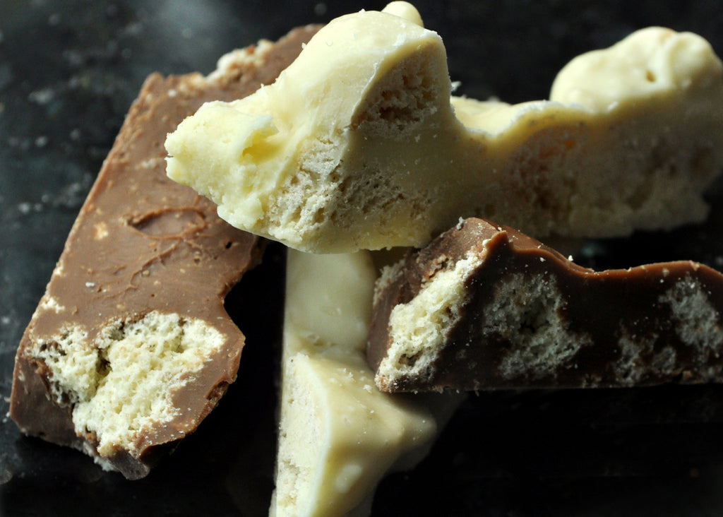 Milk & White Chocolate Rusk Shards – Chocally